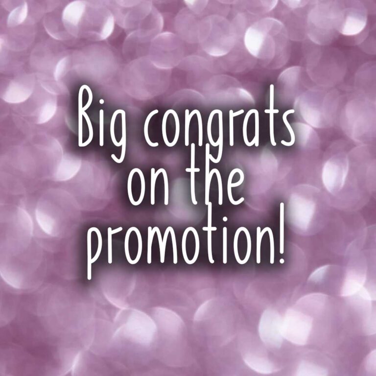 Heartfelt Promotion Congratulations for a Bold New Chapter - Good Wishes