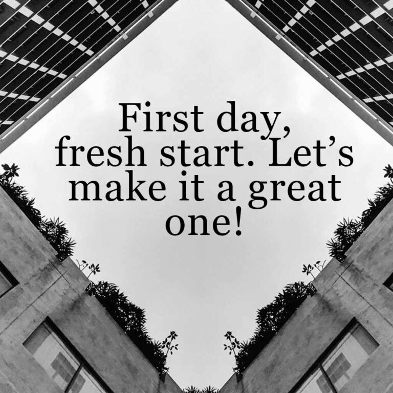 First Day at Work Messages - Good Wishes