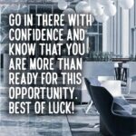 Inspiring Good Luck Messages and Success Wishes for Job Interviews ...