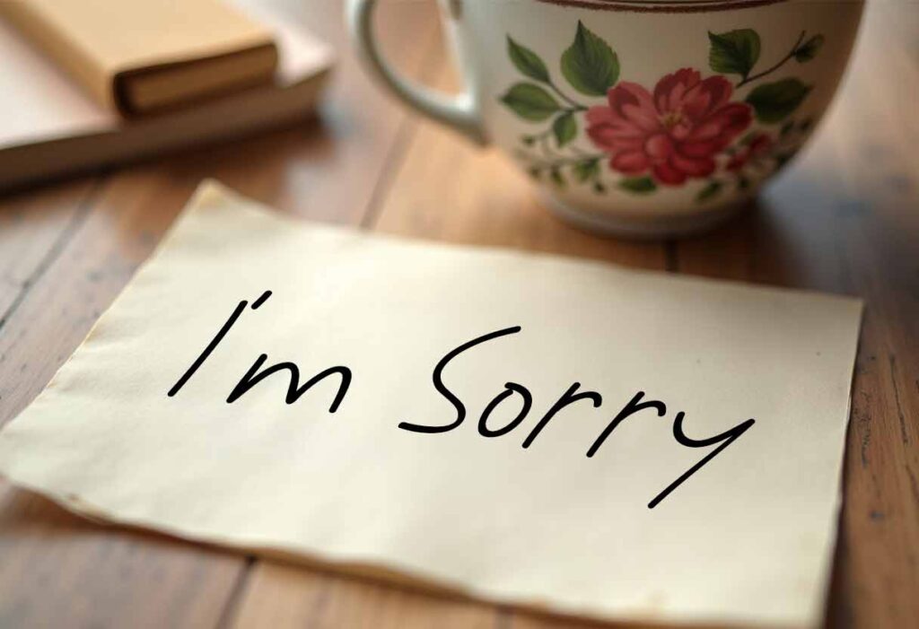 Apology Messages: Heartfelt Ways to Say “I’m Sorry” - Good Wishes